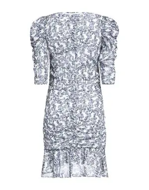 MARANT ETOILE Floral Print Gathered Mini Dress