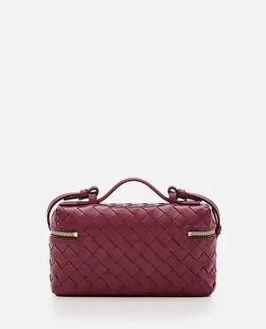 Bottega Veneta Intrecciato Vanity Case - Red