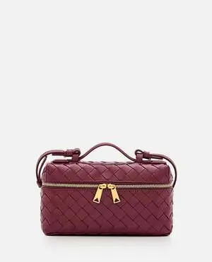 Bottega Veneta Bottega Veneta Intrecciato Vanity Case Rosso