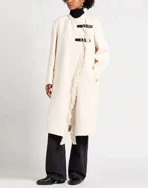 Isabel Marant Étoile Single-breasted Coat With Buckle Detail And Fringe