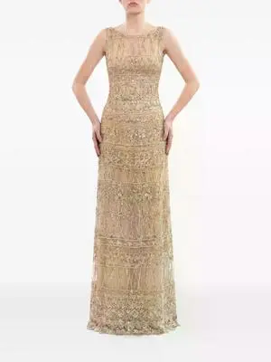 SAIID KOBEISY Embellished Maxi Dress