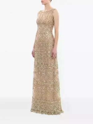 SAIID KOBEISY Embellished Maxi Dress