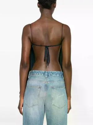 Jacquemus Le Haut Voile Pleated Top