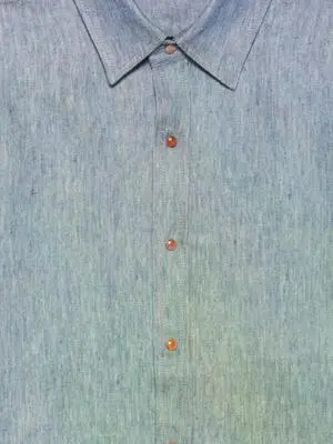 GOD'S TRUE CASHMERE Denim Linen Shirt