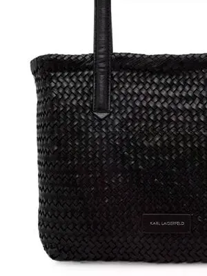 Karl Lagerfeld K/signature Braided Tote Bag
