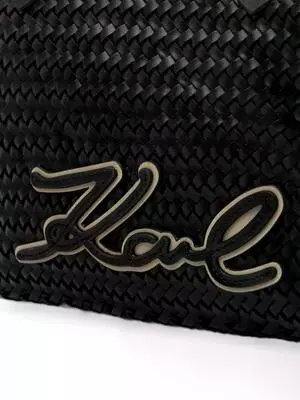 Karl Lagerfeld K/signature Braided Tote Bag