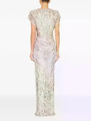 Jenny Packham Lacie Sequin Embellished Gown
