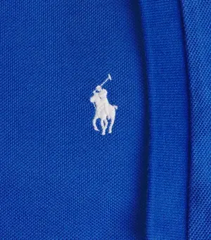 Polo Ralph Lauren Cotton Mesh Custom-fit Polo Shirt - Blue