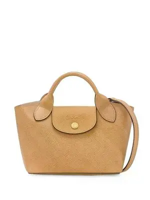 Longchamp Pure Textured Leather Tote Bag