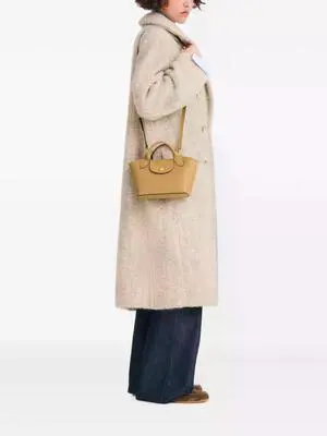 Longchamp Pure Textured Leather Tote Bag