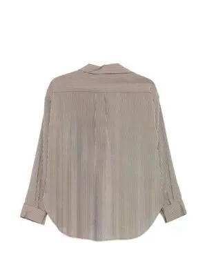 Marc O'polo Striped Shirt - Brown