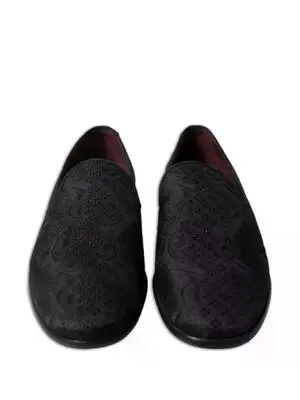 Dolce & Gabbana Brocade Effect Loafers
