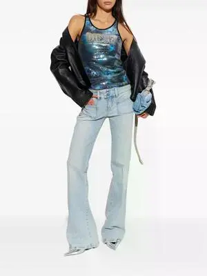 DIESEL® D-hush Patch-pocket Jeans