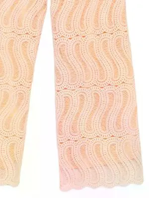 Raquel Diniz Sofia Lace Palazzo Pants