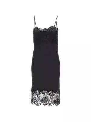 HERSKIND Linus Lace-trim Dress - Black