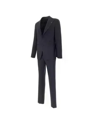Tagliatore Single-breasted Peak-lapel Suit