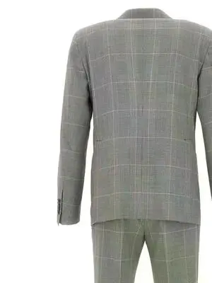 Tagliatore Prince Of Wales Double-breasted Suit