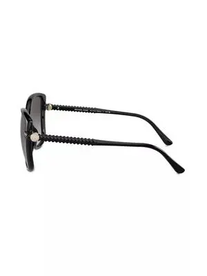 Michael Kors Logo Plaque Cat-eye Sunglasses