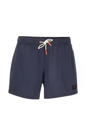Peuterey Dark Stretch Swim Shorts - Blue
