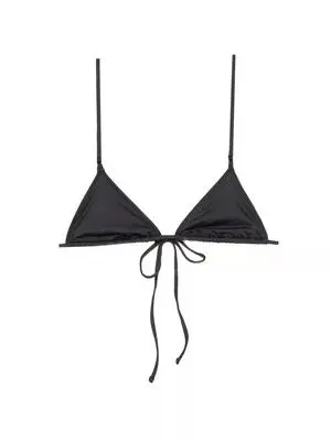 Frankies Bikinis Elena Triangle Bikini Top - Black