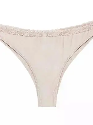 Frankies Bikinis Kate Ruffled Bikini Bottoms