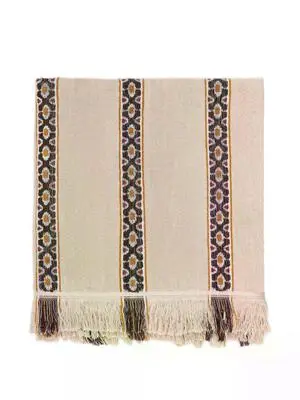 Rip Curl Geometric-pattern Fringed Beach Towel