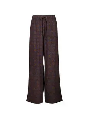 Matteau Paisley Print Drawstring Trousers