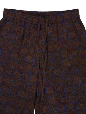Matteau Paisley Print Drawstring Trousers