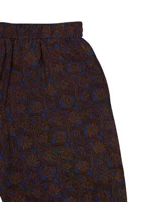Matteau Paisley Print Drawstring Trousers
