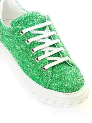 Casadei Sequin Embellished Sneakers