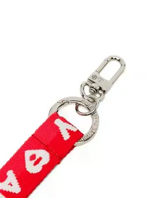 AAPE BY *A BATHING APE Logo-embroidered Strap Keyring