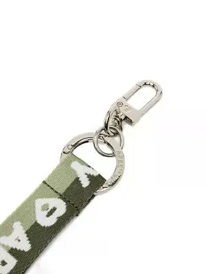AAPE BY *A BATHING APE Logo-embroidered Strap Keyring