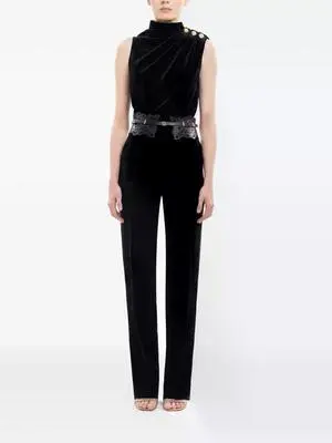 SAIID KOBEISY Straight-cut Trousers