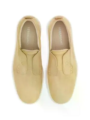 FERRAGAMO Gancini Detail Slip-on Sneakers