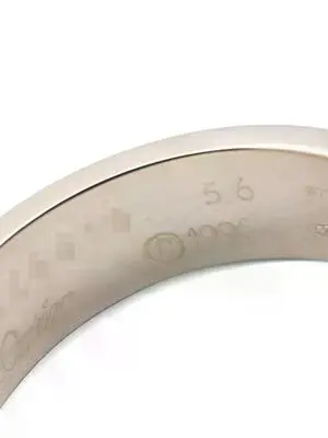 Cartier 1996 Love Ring In 18k White Gold