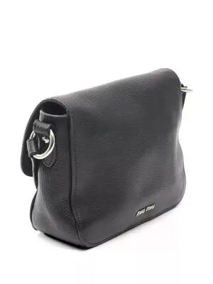 Miu Miu Grained Leather Shoulder Bag