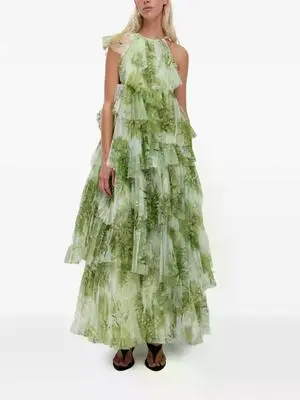 Aje Westlyn Floral-print Maxi Dress