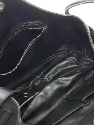 Dior Leather Cannage Lace-up Pocket Shoulder Bag