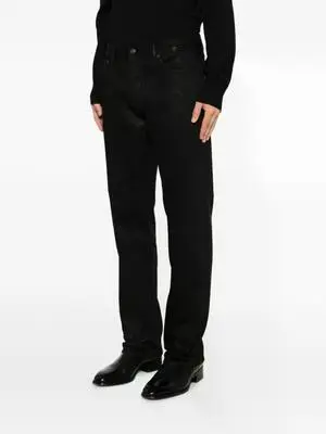 TOM FORD Coated Straight-leg Trousers