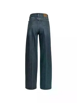 TOTEME Pressed-crease Wide-leg Jeans