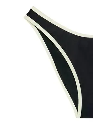 SOLAQUA 90s Piped-trim Bikini Bottoms