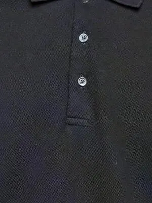 Givenchy Logo Tape Pique Knit Polo Shirt