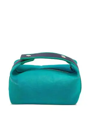 Hermès Toile H Pouch - Blue