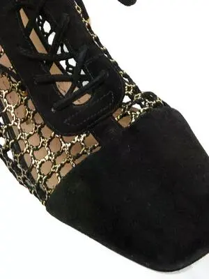 Dior D-naughtily Lace-up Ankle Boots