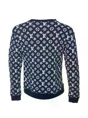 LOUIS VUITTON Monogram Jacquard Knit Sweater