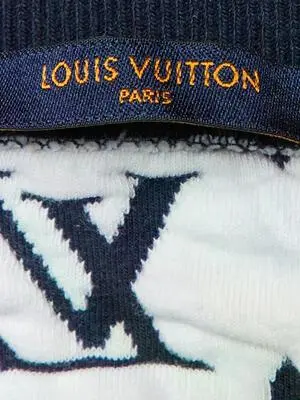LOUIS VUITTON Monogram Jacquard Knit Sweater