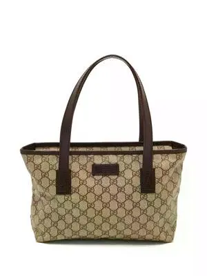Gucci Gg Supreme Tote Bag - Neutrals