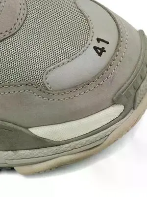 Balenciaga Triple S Leather Sneakers