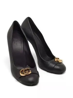 Gucci Gg Round-toe Pumps