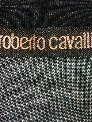Roberto Cavalli Sequined V-neck Mini Dress